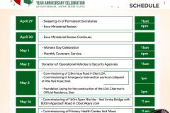 GOVERNOR UMO ENO’S FIRST-YEAR ANNIVERSARY IN OFFICE: SCHEDULE OF EVENTS ...