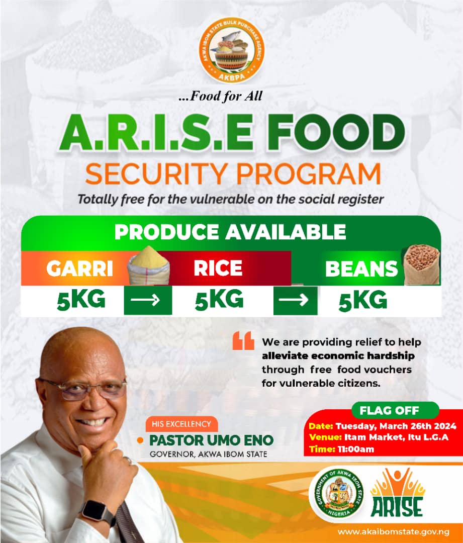 ARISE Food Security Program | Akwa Ibom Diaspora
