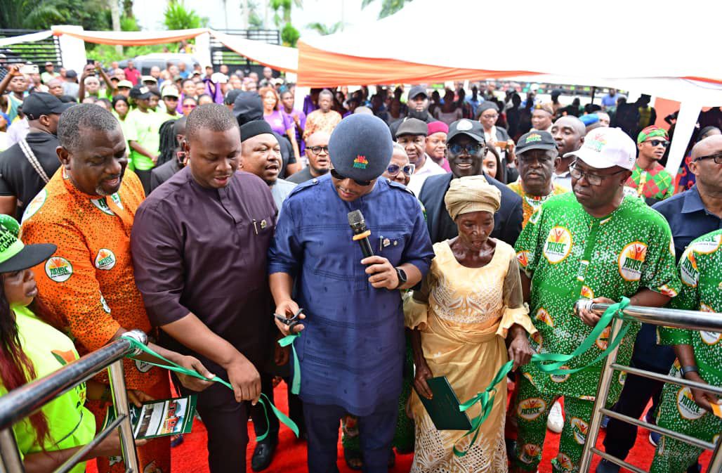 CHARITY AS GOV ENO HANDS OVER COMPASSIONATE HOME TO NSIT UBIUM WIDOW ...